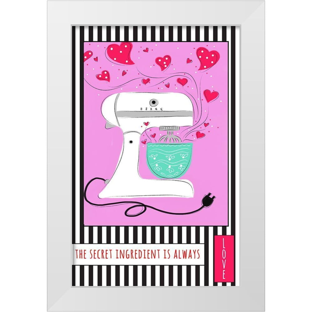 Mosher, Deidre 17x24 White Modern Wood Framed Museum Art Print Titled ...