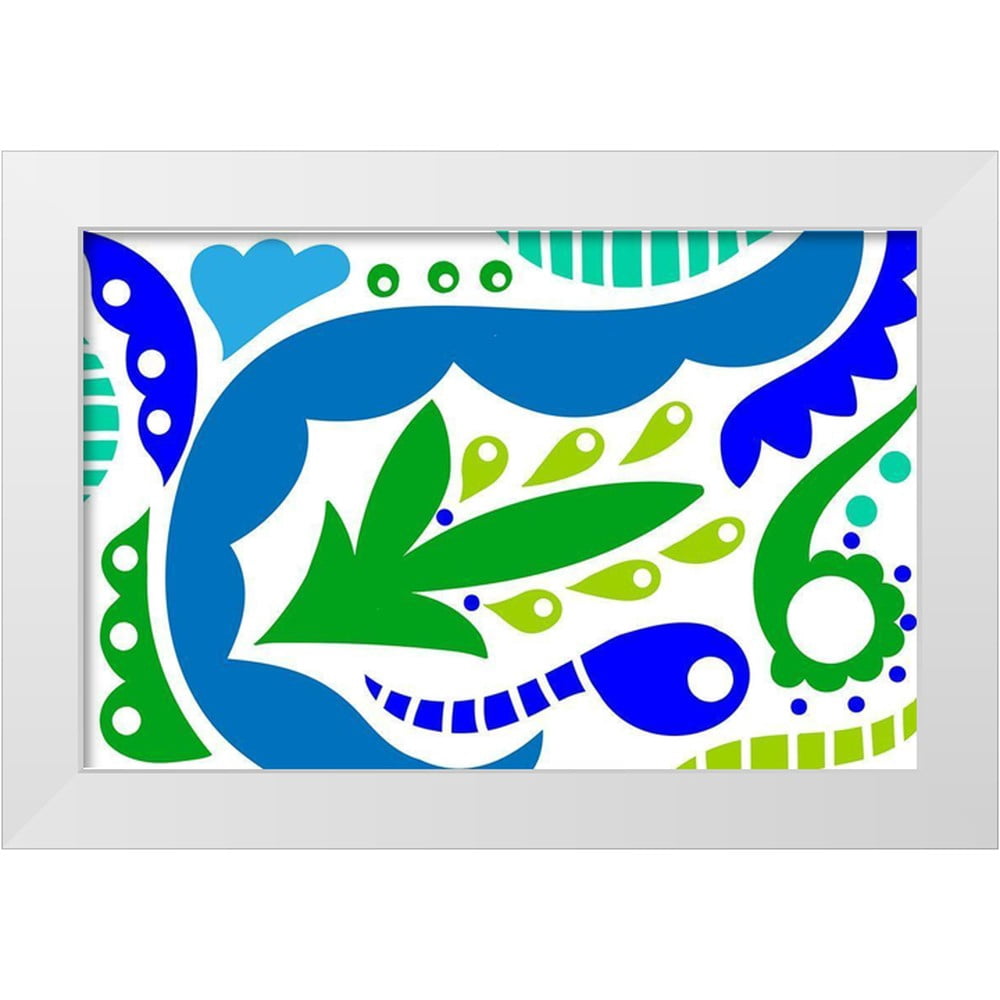 Mosher, Deidre 18x13 White Modern Wood Framed Museum Art Print Titled ...