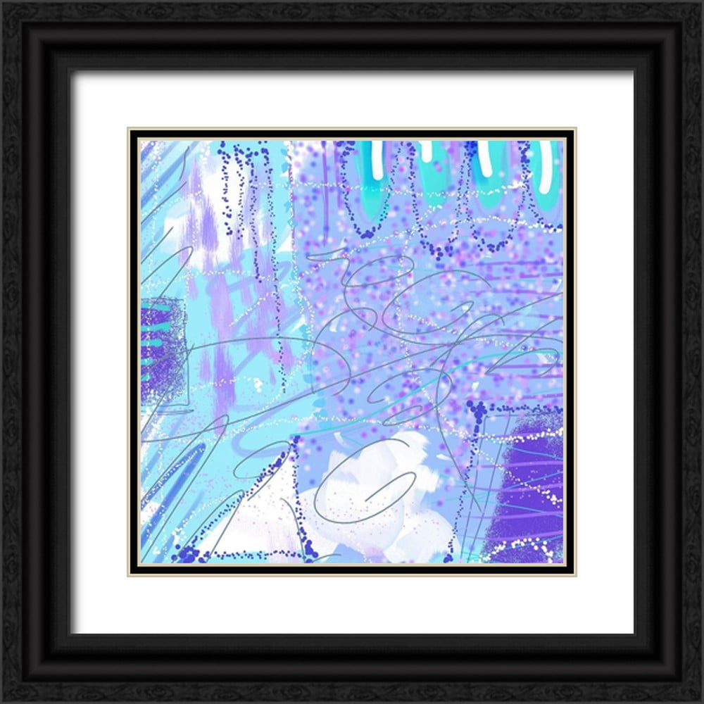 Mosher, Deidre 20x20 Black Ornate Wood Framed with Double Matting ...