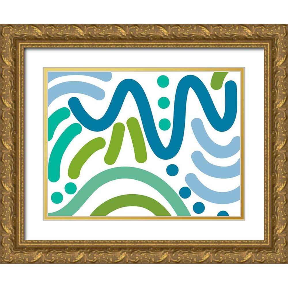 Mosher, Deidre 24x19 Gold Ornate Wood Framed with Double Matting Museum ...