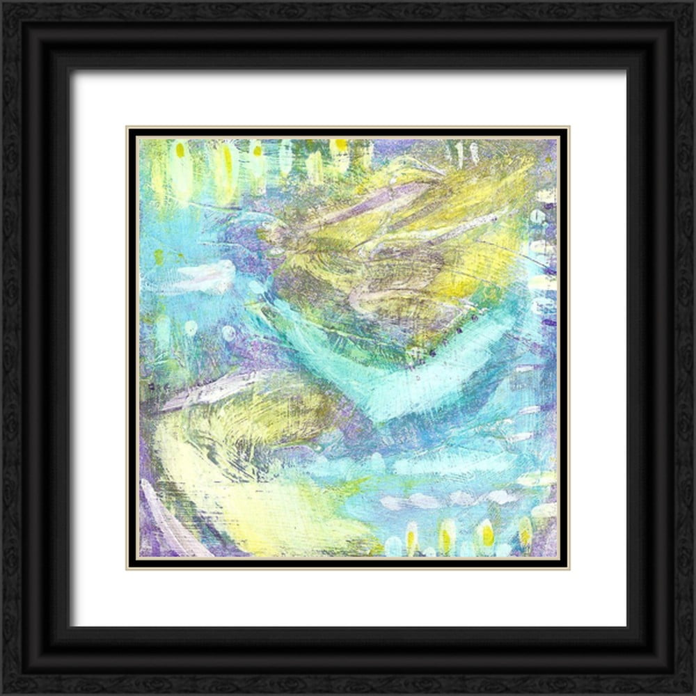 Mosher, Deidre 26x26 Black Ornate Wood Framed with Double Matting ...