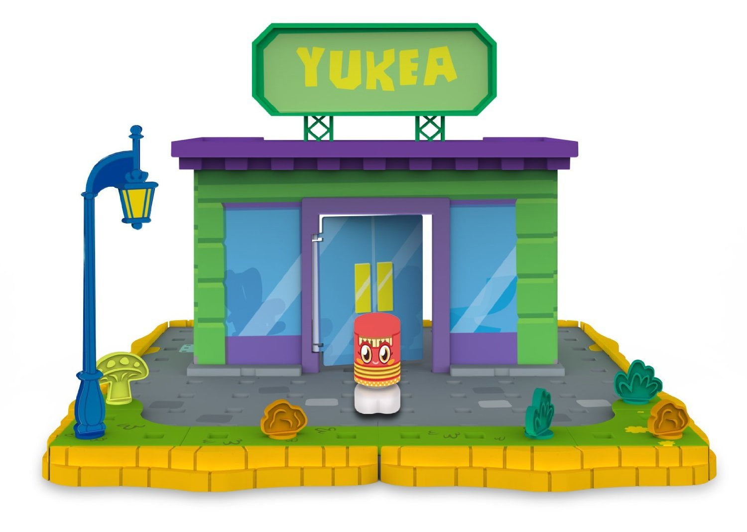 Moshi Monsters Bobble Bots Yukea with Plinky Play Set - Walmart.com