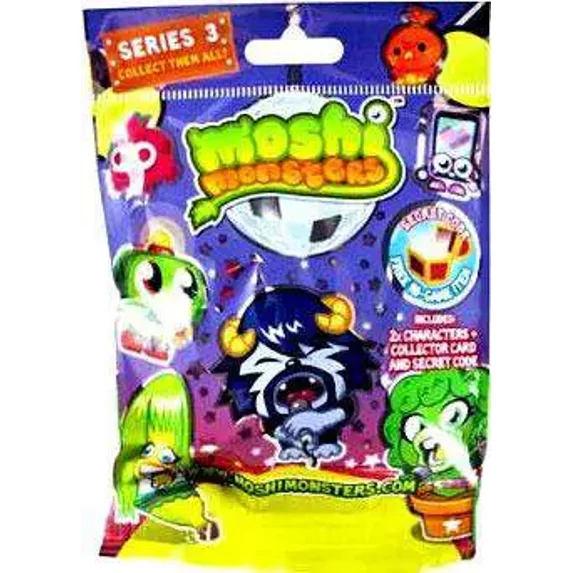 Moshi Monsters Moshlings Series 3 Mini Figure 1 -Pack - Walmart.com