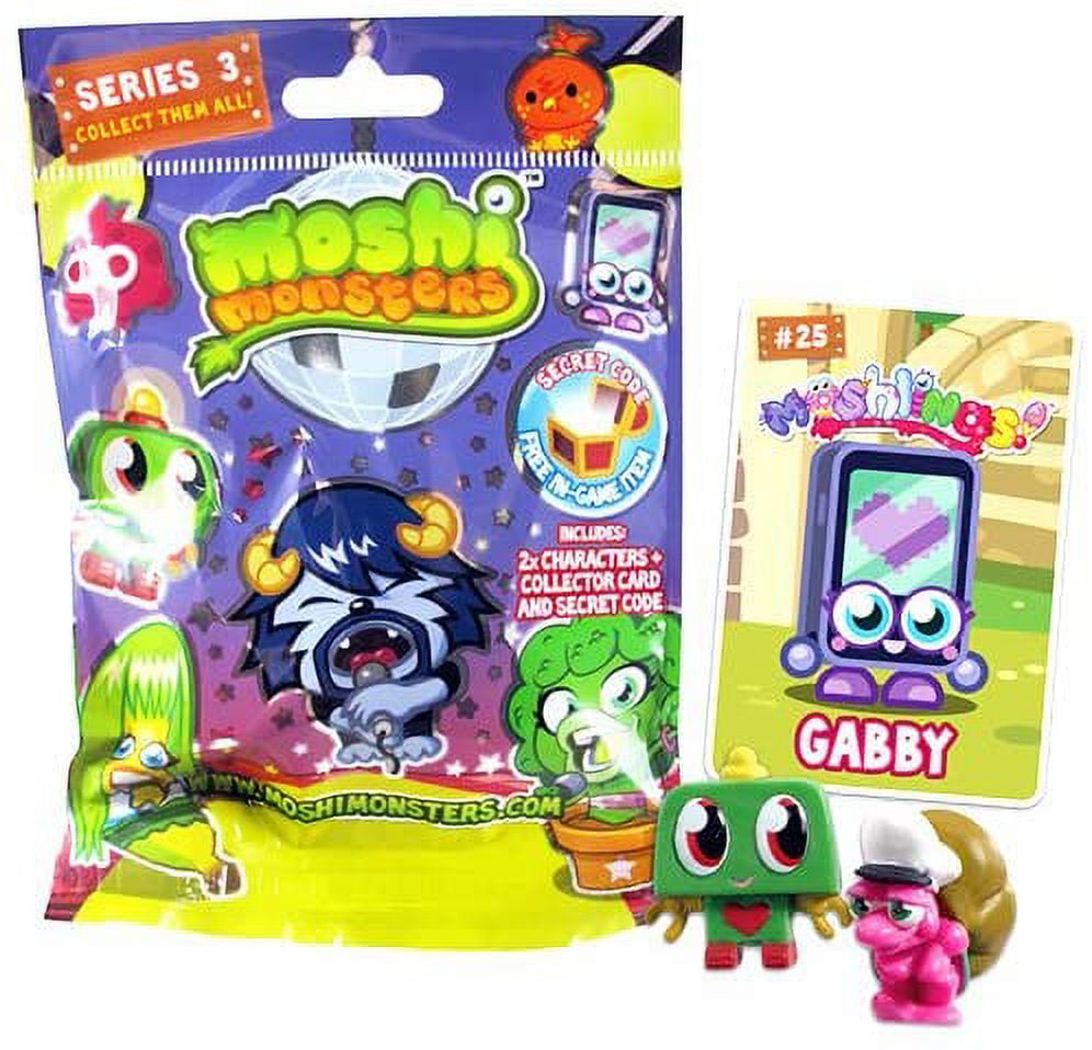 Moshi Monsters Series 3 Moshling Collectable Figures Foil Bag (2 ...