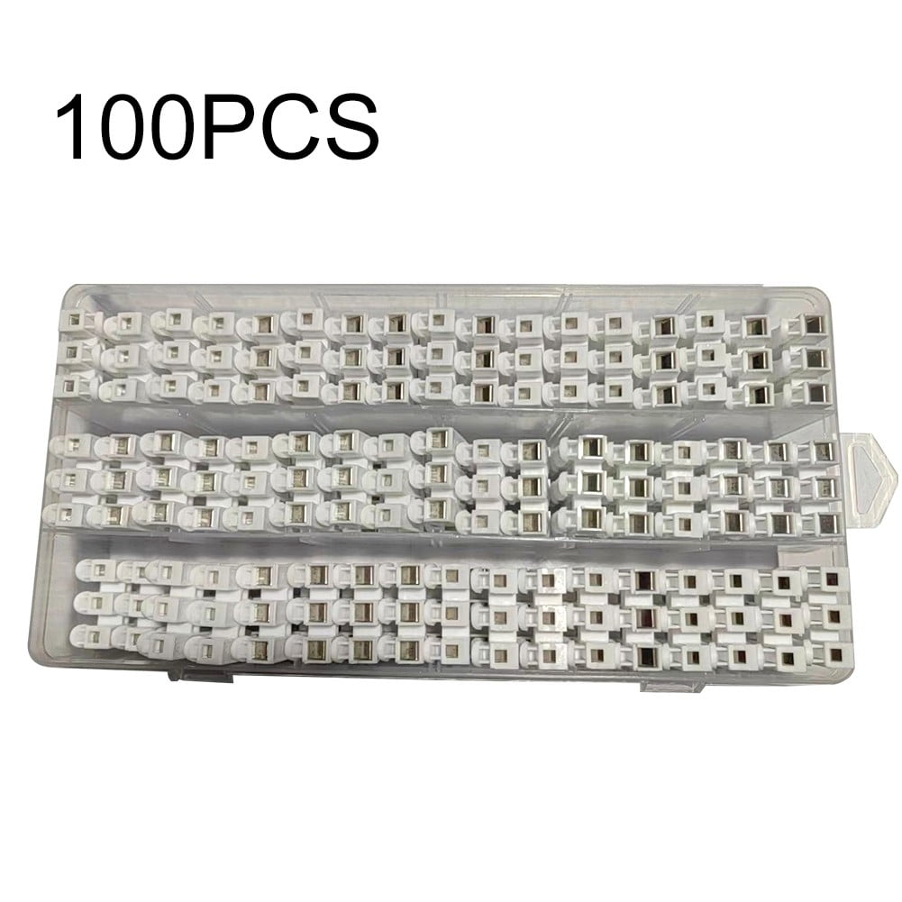 Mosiee 100Pcs For Ch-3 Spring Quick Connector Wire,Push Quick Wire ...