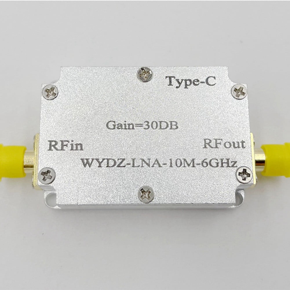 Mosiee 10M-6Ghz Low Noise Alf Gain 20/30/40Db High Flatness Lna Rf ...