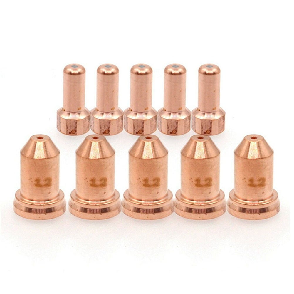 Plasma Cutter Nozzles 20Pcs Plasma Cutter Consumables - 10 Electrodes ...