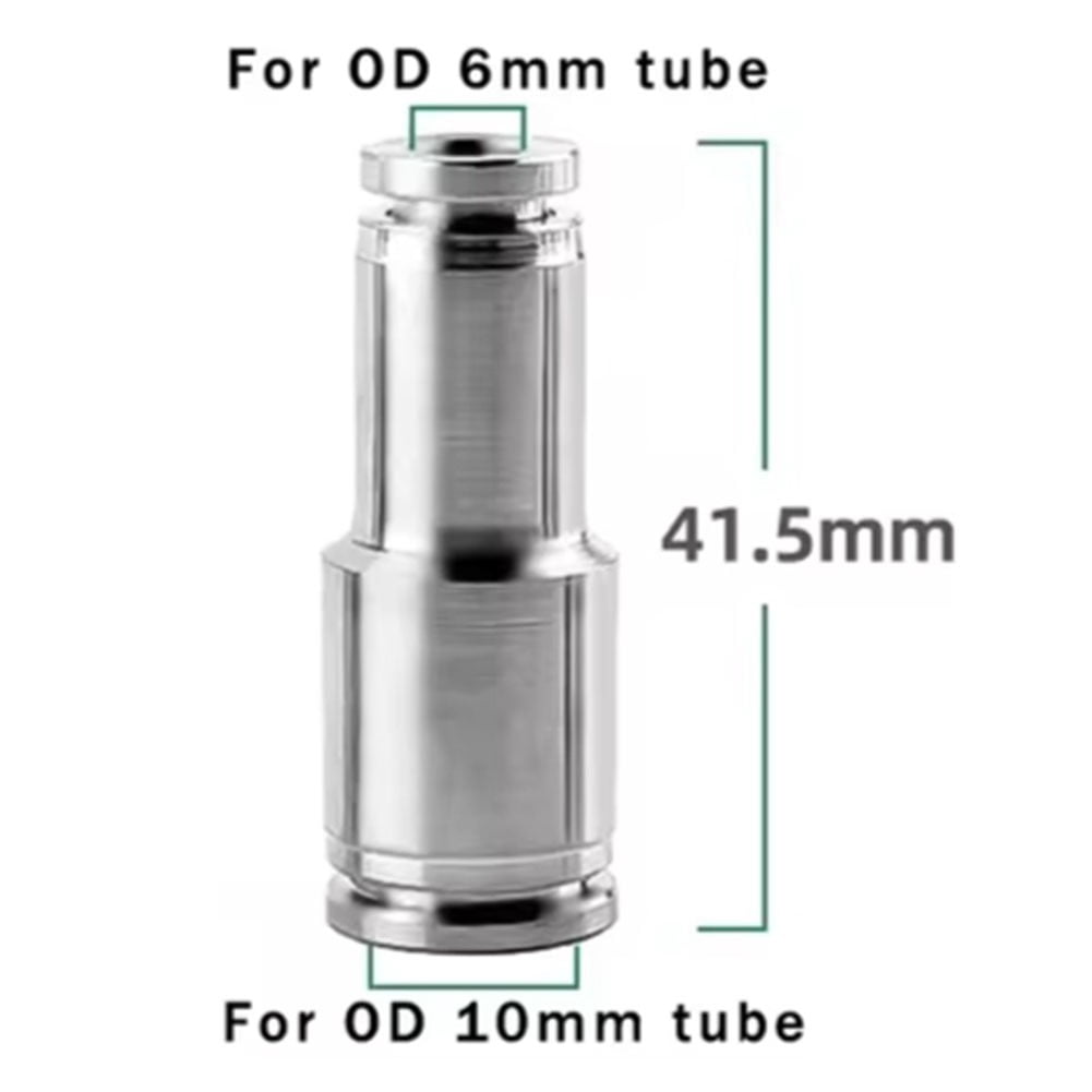 Mosiee 10Pcs Pneumatic Fitting PG Reducer Quick Connector Air ...
