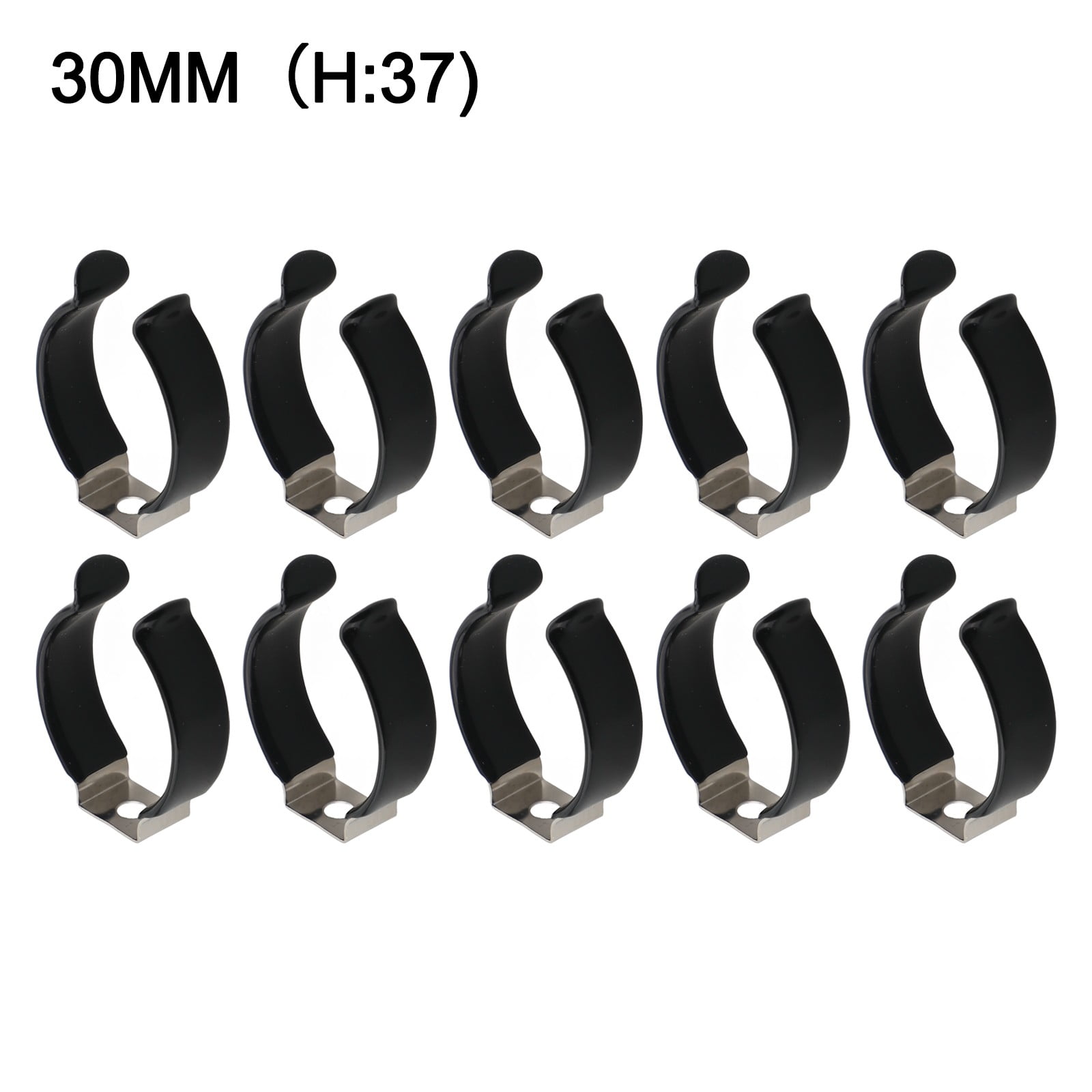 Mosiee 10Pcs Spring Terry Clips Narrow Base Tool Terry Clips Pipe Clamp ...
