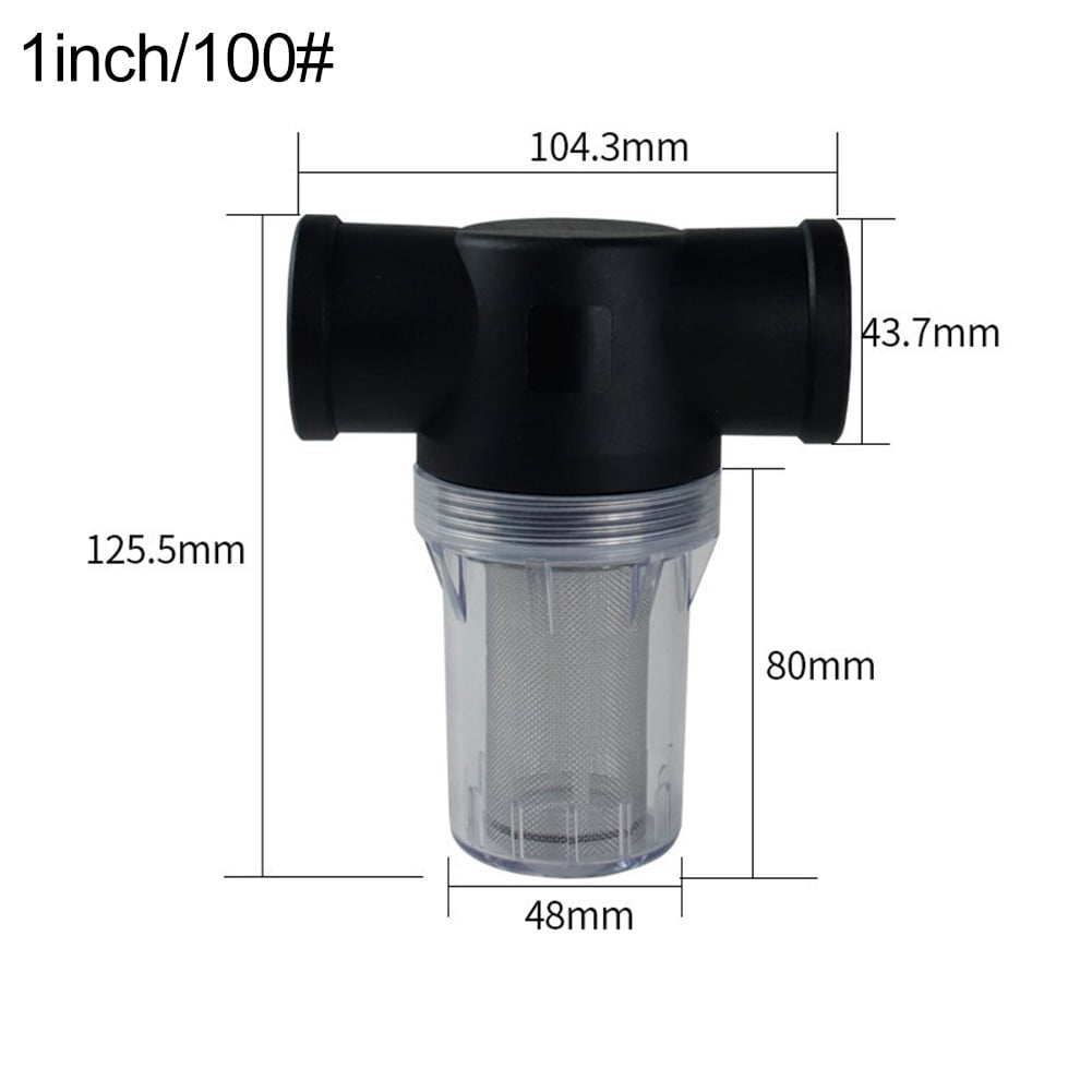 Mosiee 1PC 1/2" 3/4" 1" Water Pump Strainer Filter with 100 Mesh Filter ...