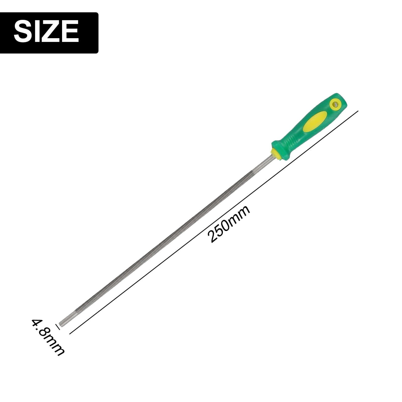 Mosiee 1Pc 4.0/4.8/5.5Mm Chainsaw Files For Woodworking Chainsaw File ...