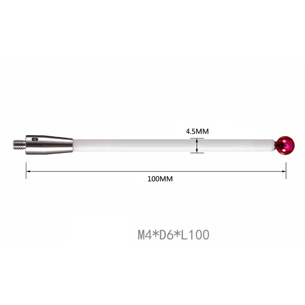 Mosiee 1Pc Cmm Touch Probe Cnc Probe 6Mm Stylus Ruby. Ball Porcelain ...