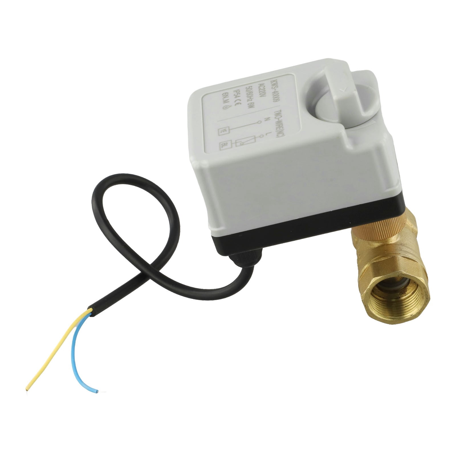 Mosiee 1Pc Motor Ball Valve With Manual Function,3/4" Dn20,2 Wires Zone ...