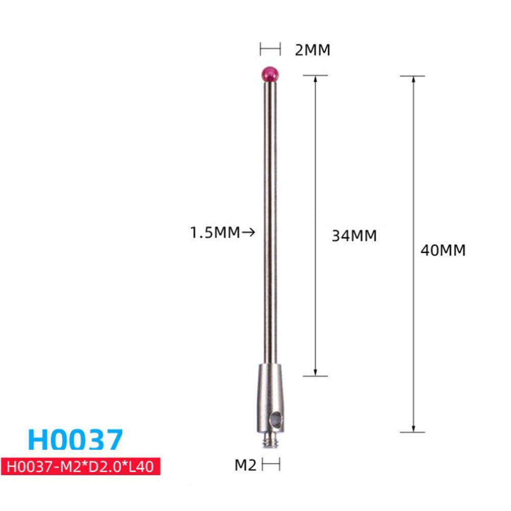 Mosiee 1Pcs M2 Touch Probe Cmm Probe For Tips Cmm Stylus Ball Gauge ...