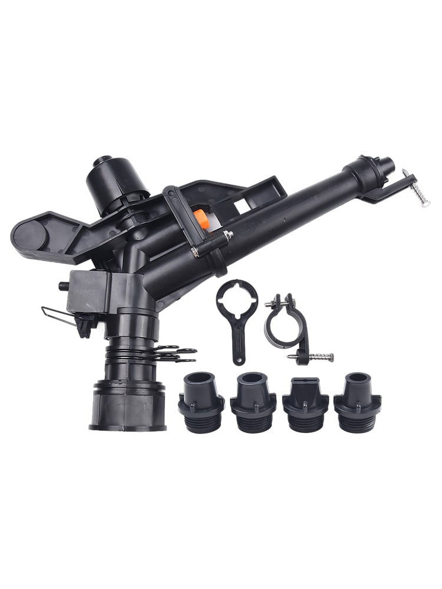 Mosiee 1Set Female Thread Rocker 360° Impact Sprinkler 1.5" For Garden ...