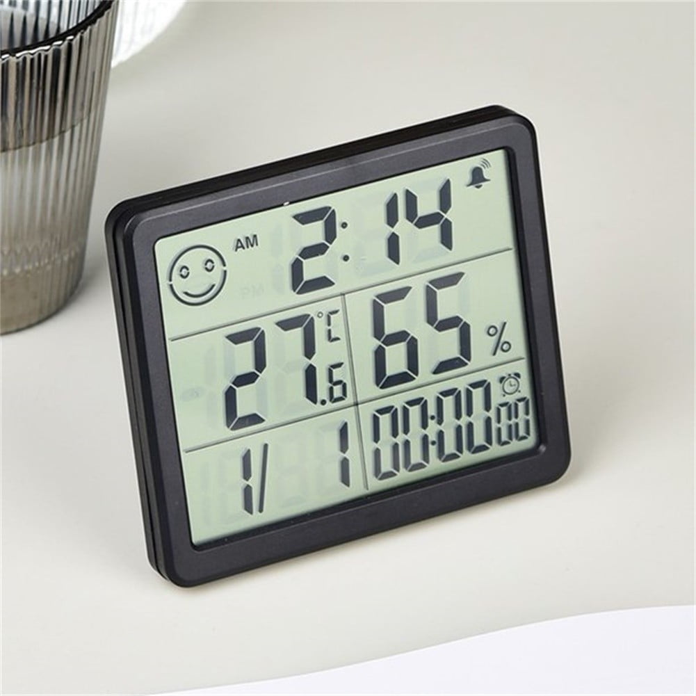 Mosiee 2 Colors Indoor Room Mini Thermometer Hygrometer Temperature ...
