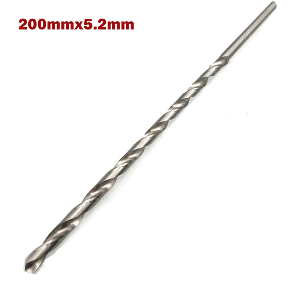 Mosiee 200Mm Drill Bits Extra Long High Speed Steel Carbide Tipped ...