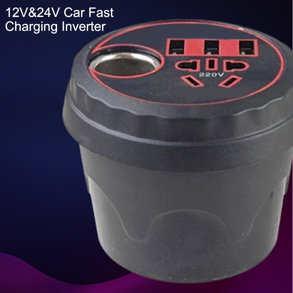 200W Converter Power Inverter Dc 12V/24V To Dc 110V/220V Invertor Ports ...