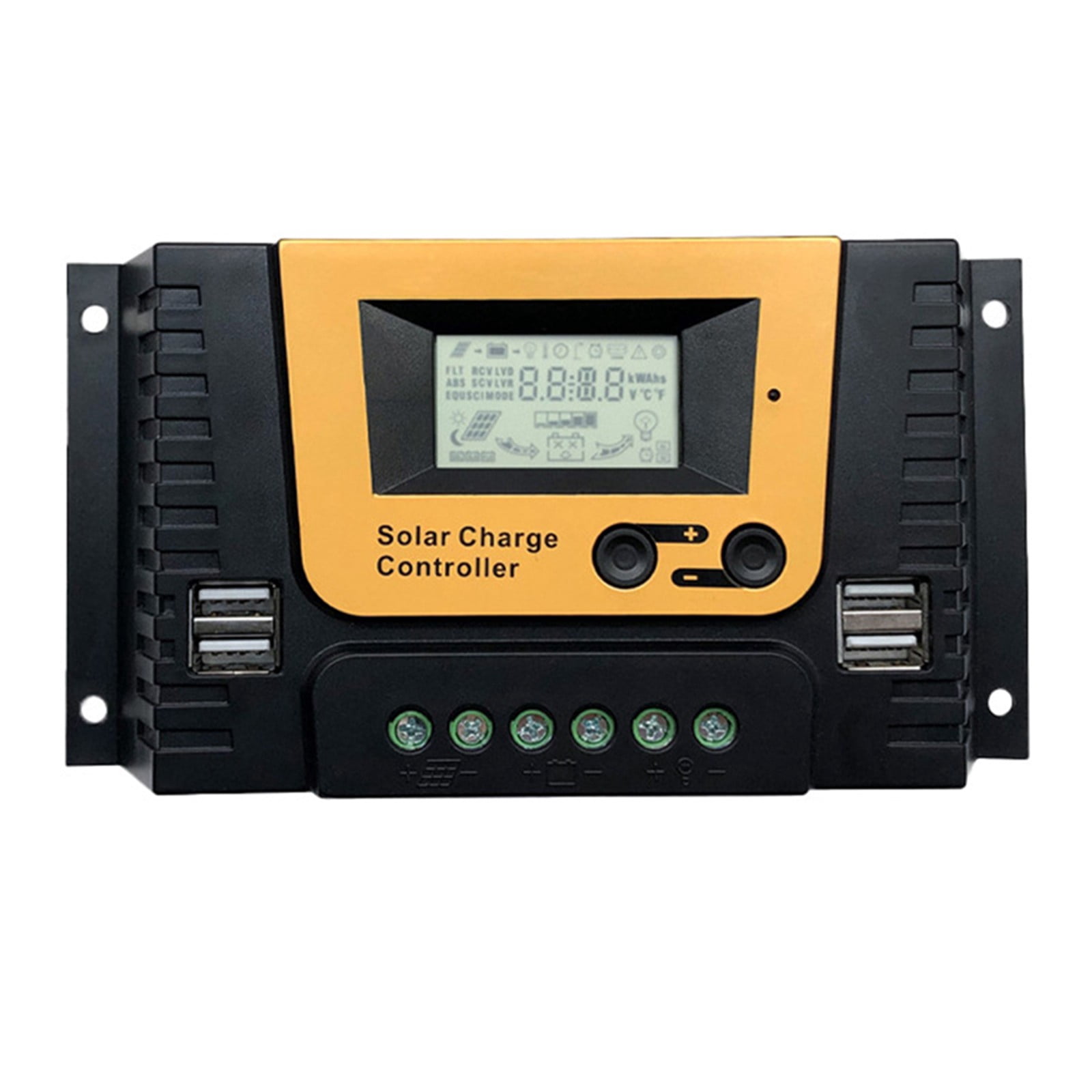 Mosiee 20A Solar Charge Controller 12V 24V 36V 48V Lcd Solar Controller ...