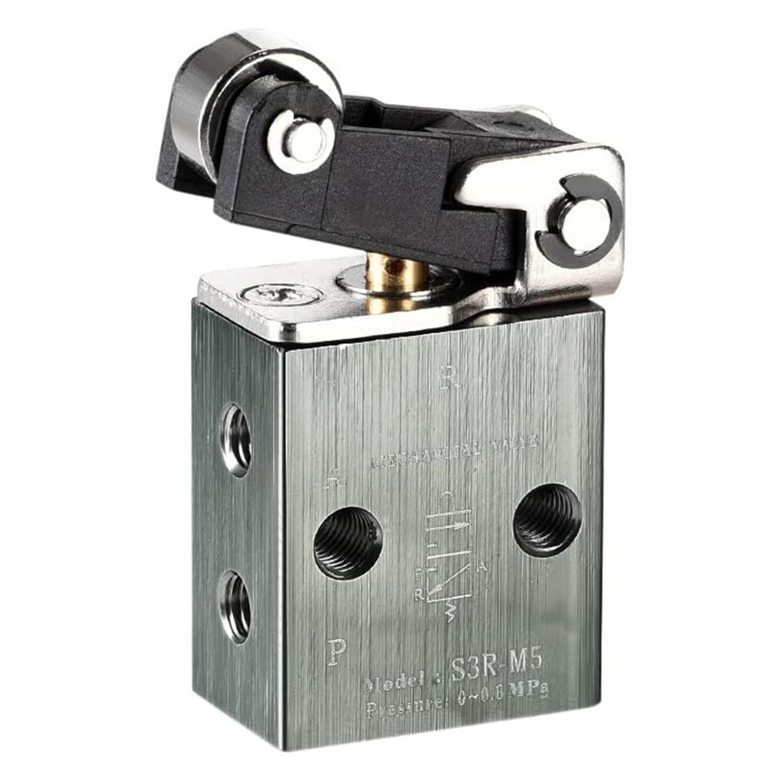 Mosiee 3-Way Pneumatic Valve Pneumatic Mechanical Valve Air Output ...