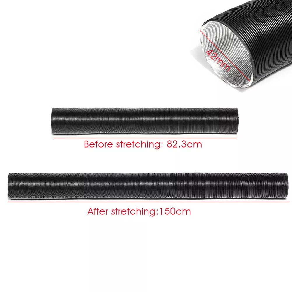 Mosiee 42mm Pipe Ducting T Piece +Warm Air Outlet Vent + Vent Outlet ...