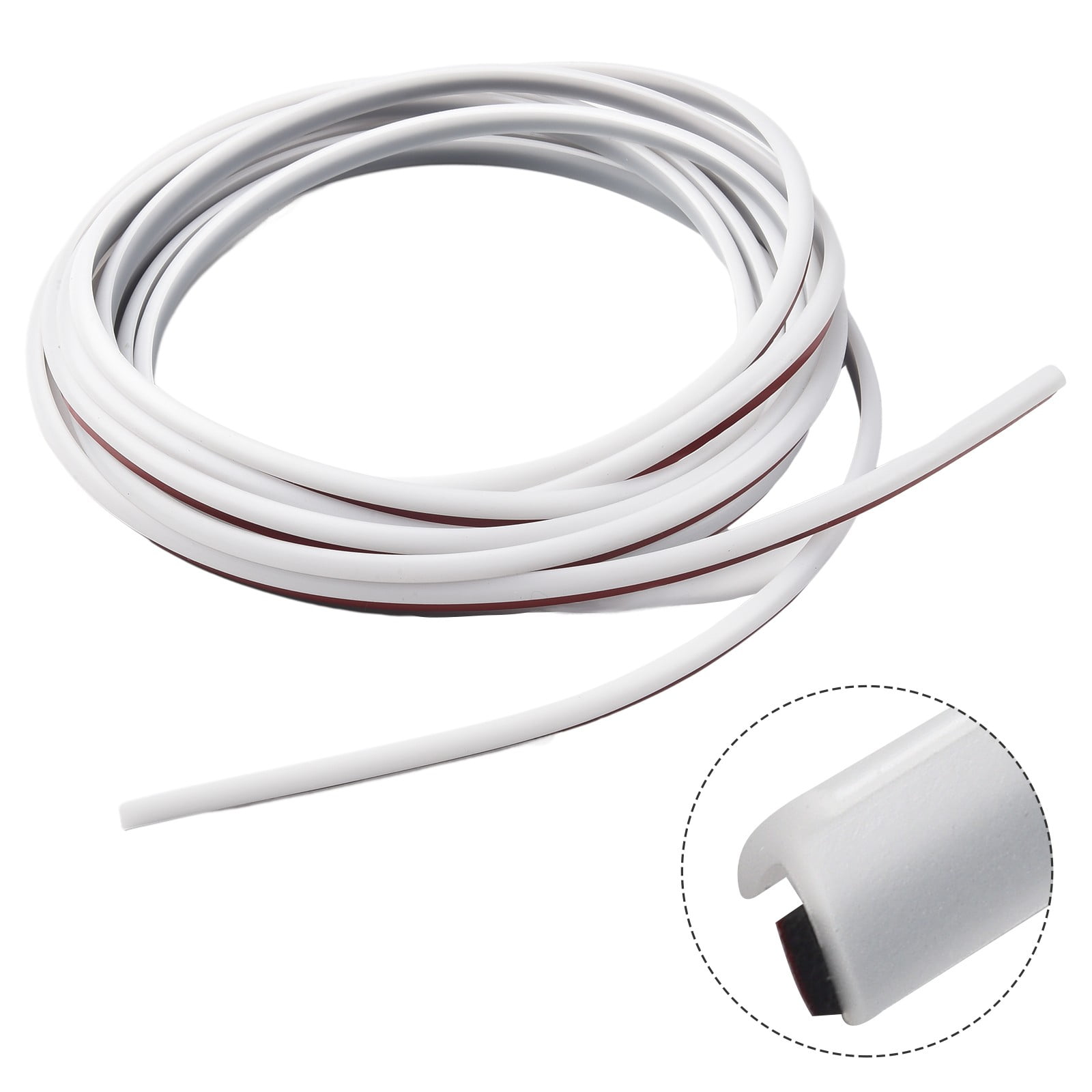 Mosiee 4M T-Shape Rubber Car Door Seal Strip Hood Trunk Edge ...