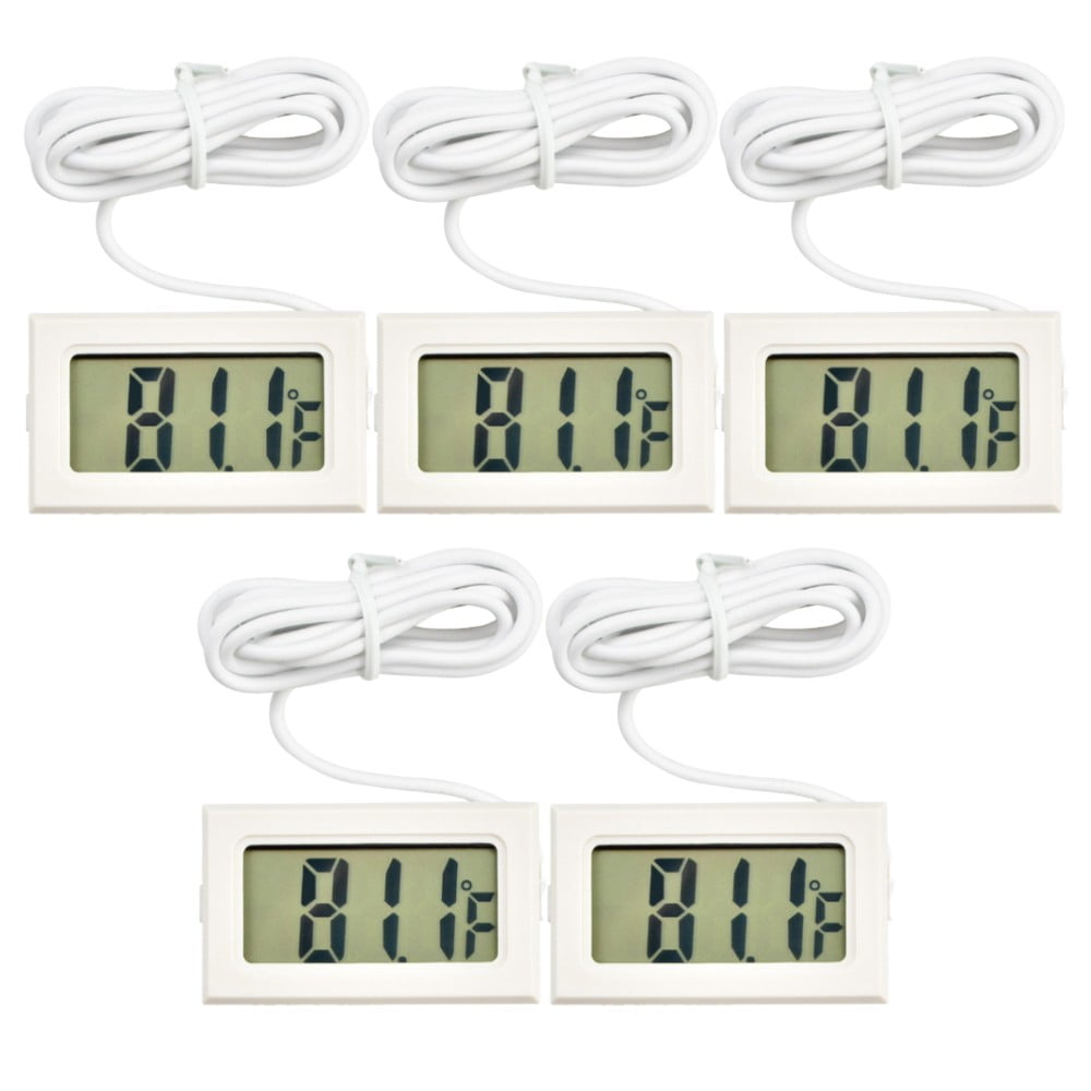 Mosiee 5Pcs Wired Waterproof Embedded Mini Electronic Digital Display ...