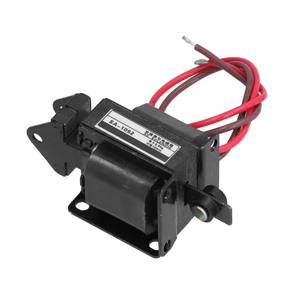 Mosiee Ac220V Ac Solenoid Electromagnet Traction Push Pull Electric ...