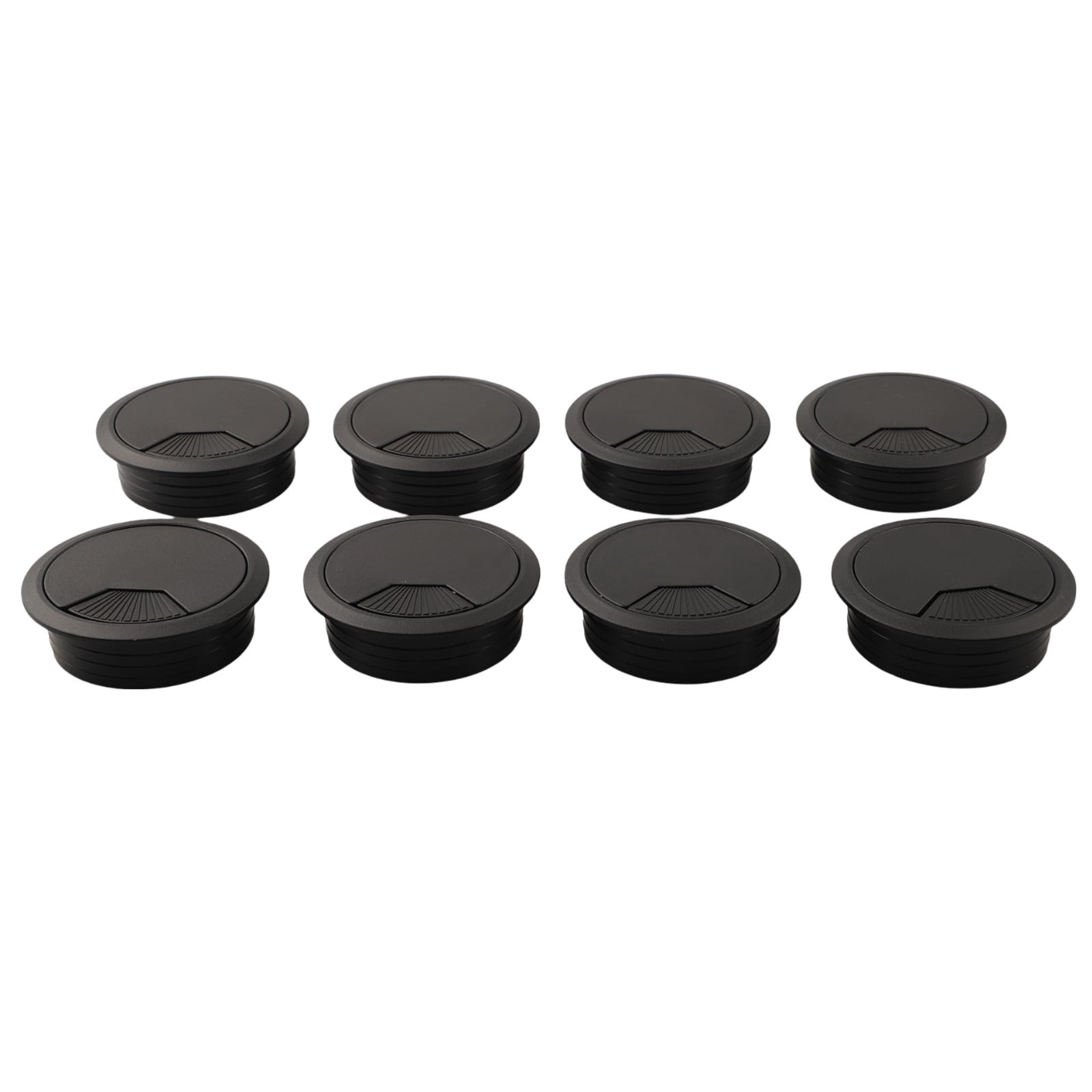 Mosiee Adjustable Scallop Opening Desktop Cable Organizer 8Pcs Wire ...