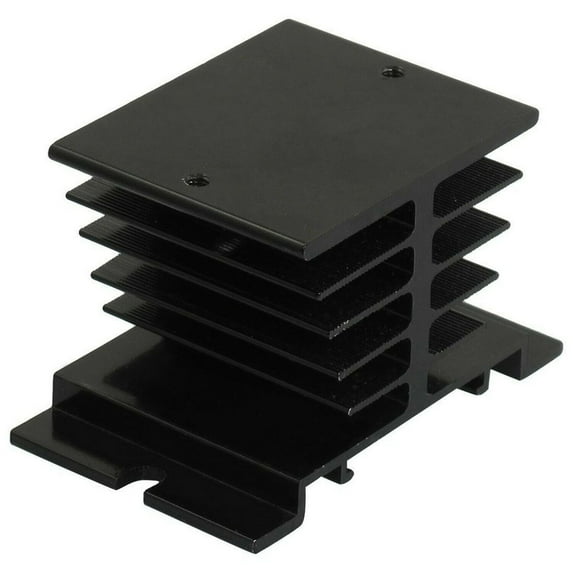 Mosiee Aluminum Heat Sink Ssr Dissipation For Single Phase Solid State Relay 10A-40A - Walmart.com