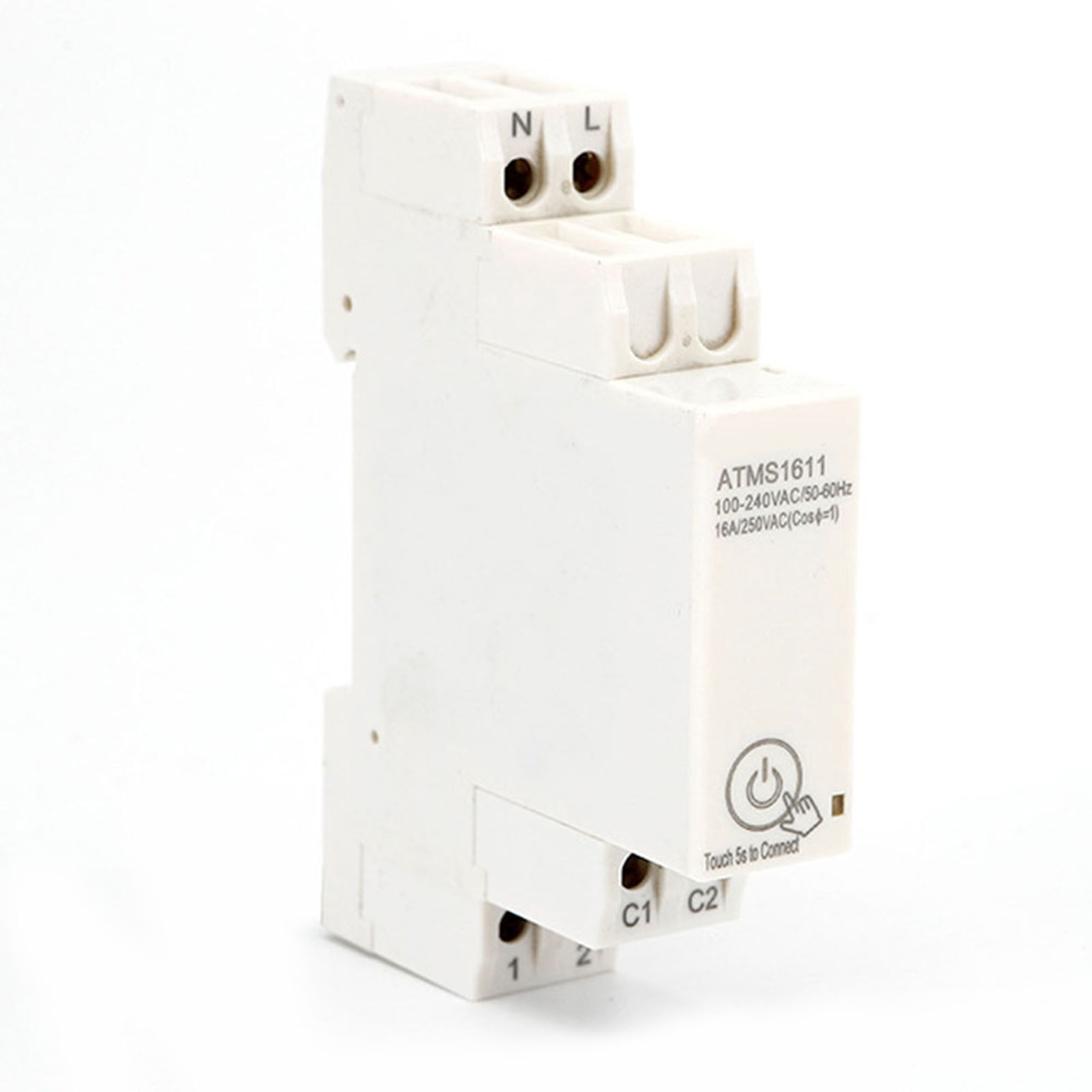 Mosiee Atms1611 Timer Switch Touch Control 16A Din Rail Mounting Wifi ...