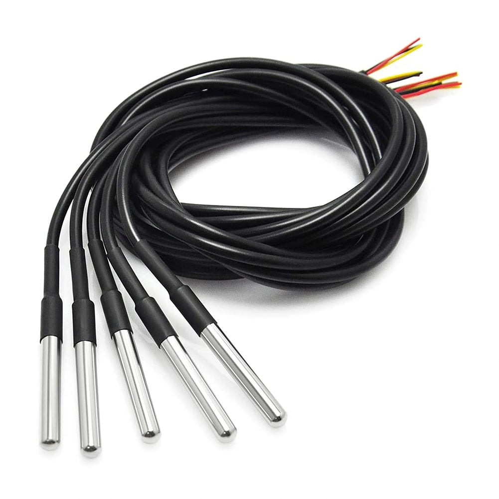 Mosiee Cable Digital Stainless Steel Temperature Sensor Temperature ...