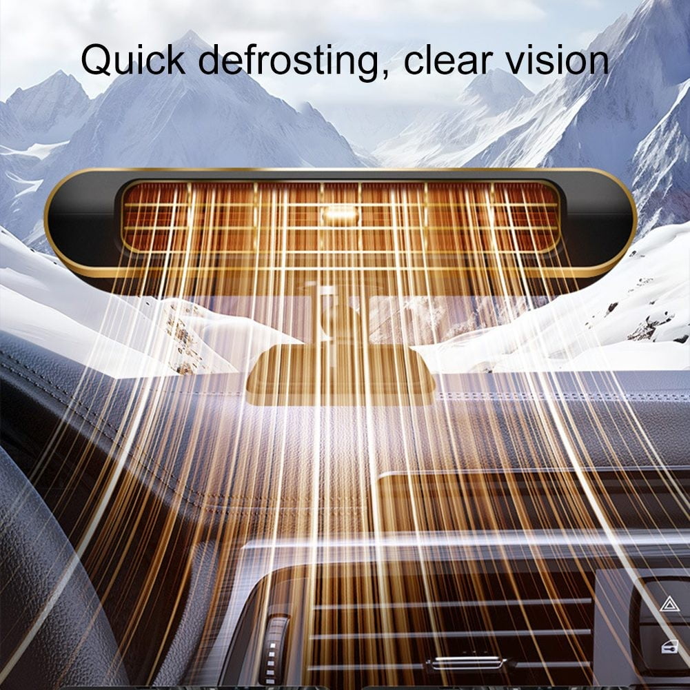 Mosiee Car Heater 12V 120W Anti-Fog Defrost Windshield Demister ...