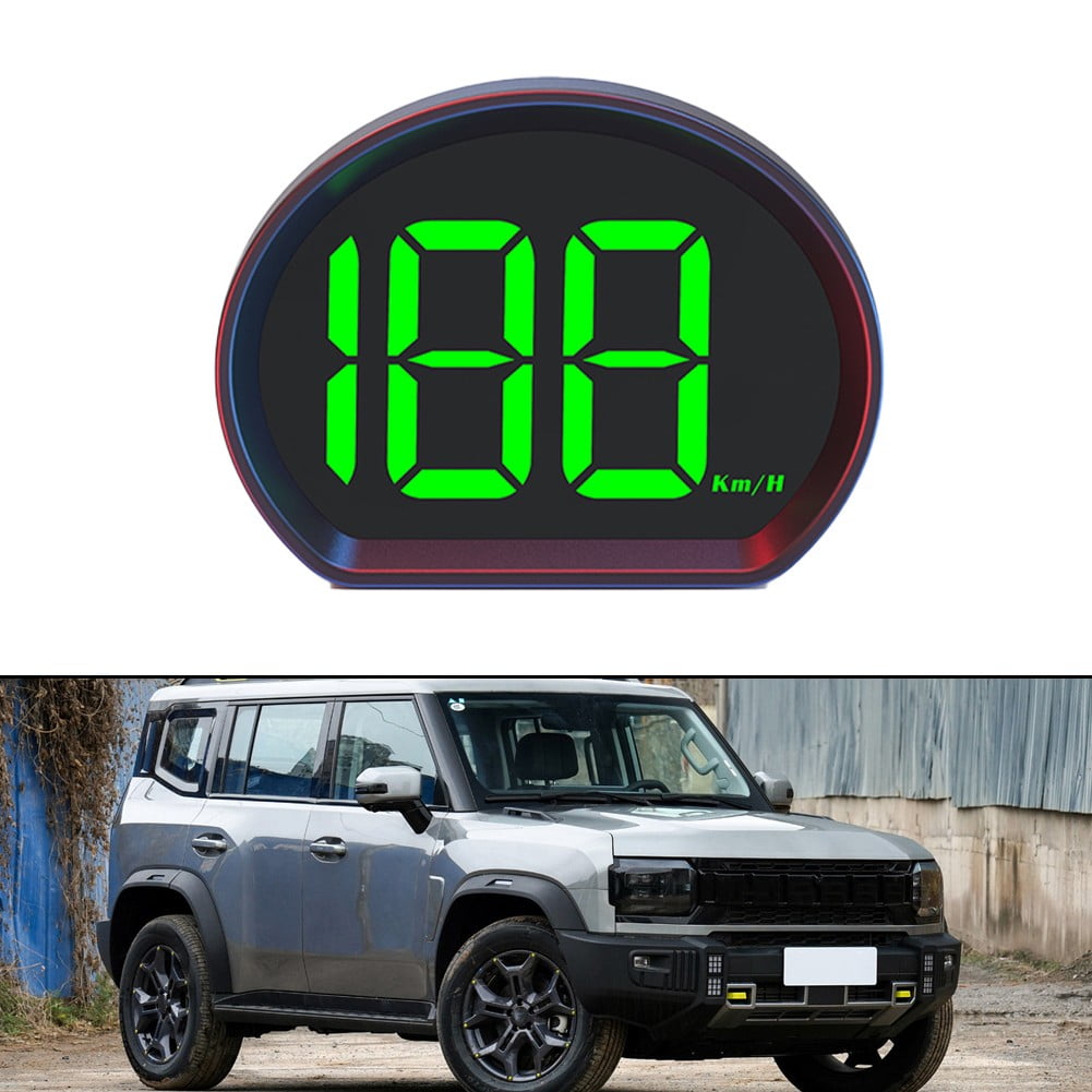 Mosiee Car Hud Digital Gauges Gps Smart Device Overspeed Alarm ...