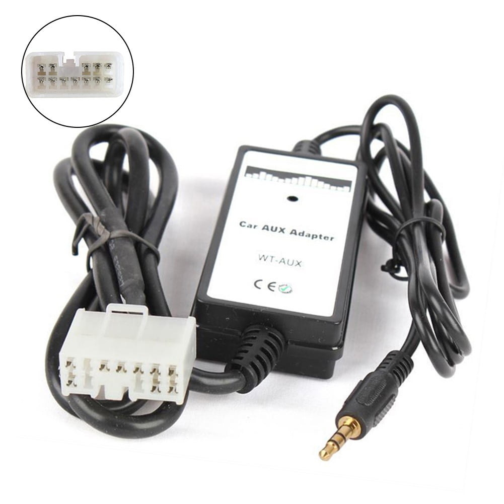 Mosiee Car Music Interface Adapter Audio 3.5mm AUX Input for Toyota for ...