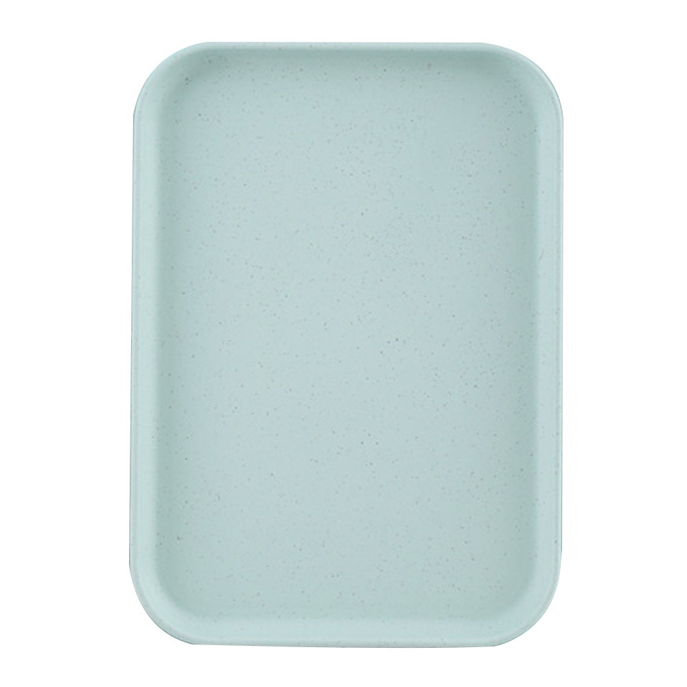 Mosiee Colorful Plastic Tray Food Bread Pan Rectangular Storage Dessert ...