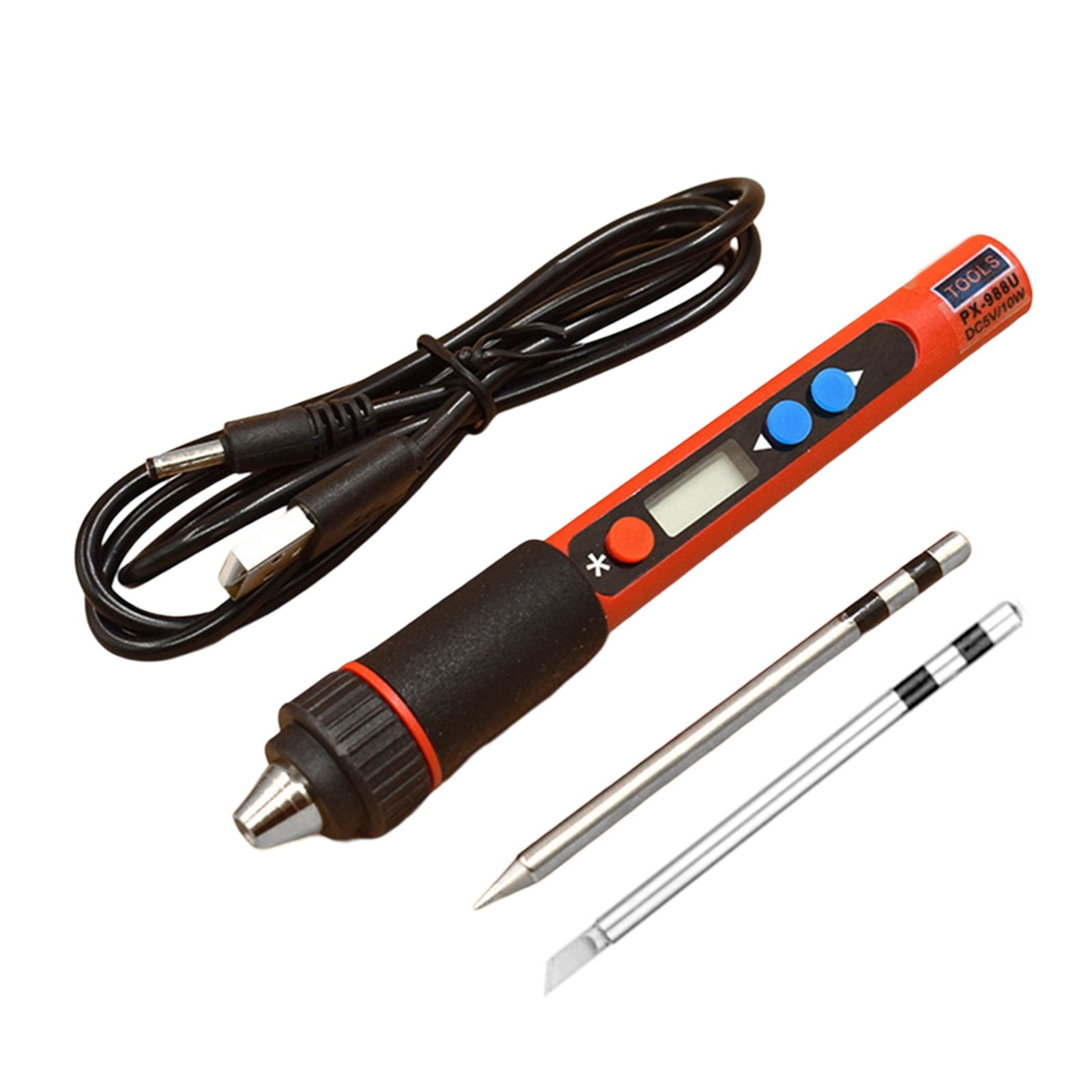 Mosiee Cordless Soldering Iron Kit, Usb Rechargeable Portable Cordless ...