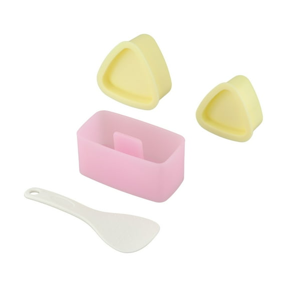 Mosiee Diy Onigiri Mould Kit Triangle Rice Ball Maker Set Sushi Mold ...
