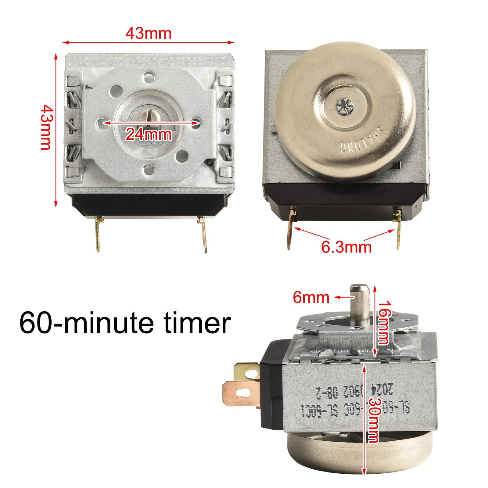 Mosiee Electric Oven Timer Switch Easy To Install And Durable For Electric Pressure Cooker Rice ...
