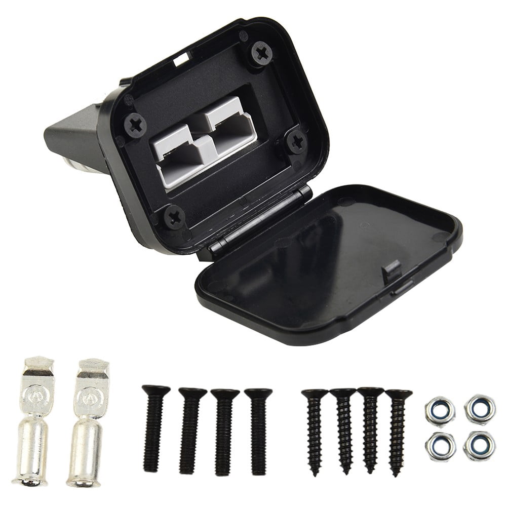 Mosiee For 120A For Anderson Connector Flush Mount Bracket Panel Cover ...