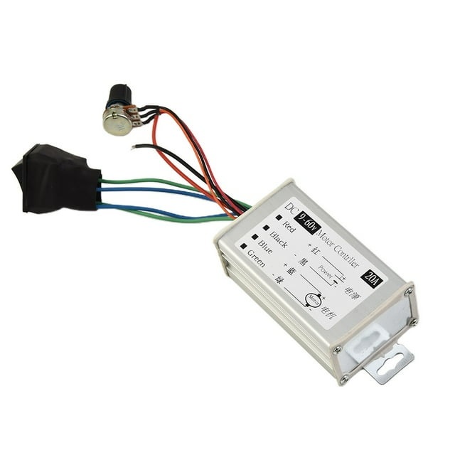 Mosiee For Pwm Dc Brush Motor Stepless Variable Speed Controller Switch ...