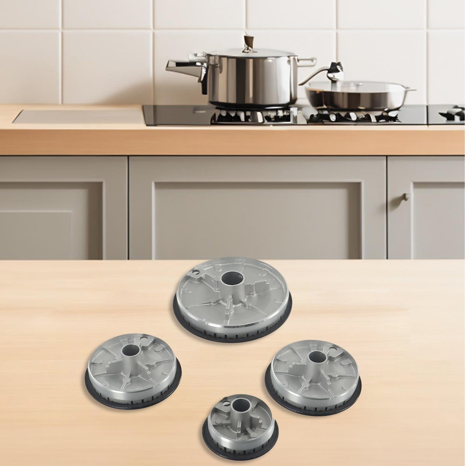 Mosiee Gas Stove Burner Lid Cookware Hat Kit Upgraded Oven Gas Hob ...