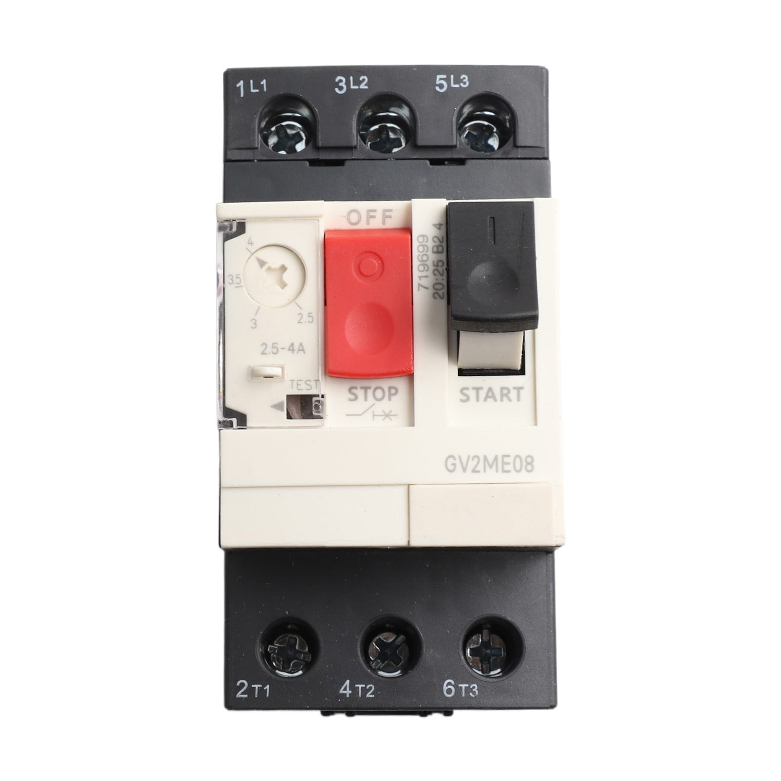 Mosiee Gv2-Me08C Motor Circuit Breaker 380V 2.5-4A Motor Starter ...