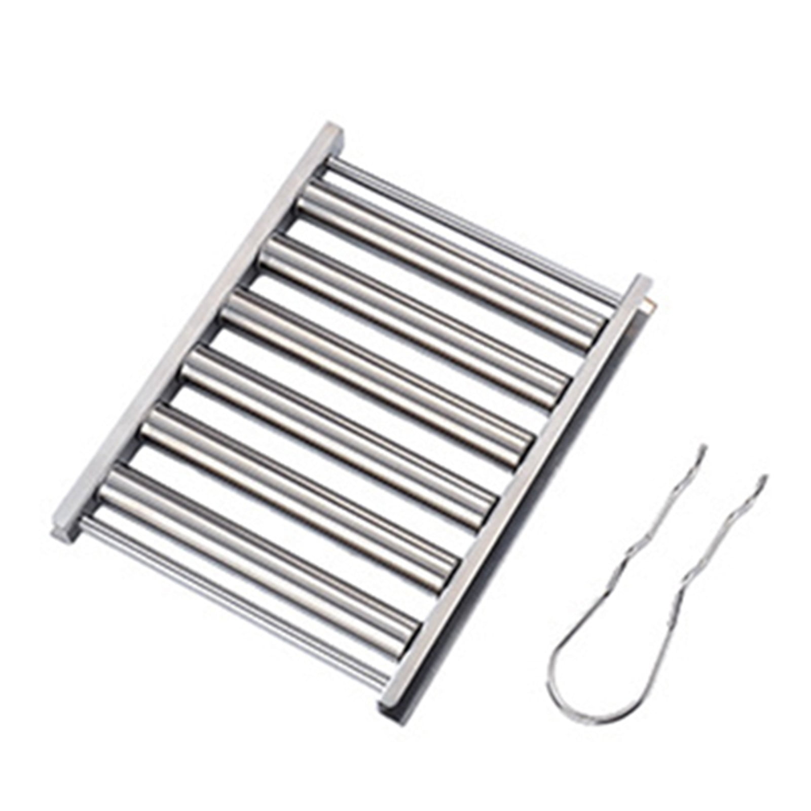 Mosiee Hotdog Roller Grillers Sausage Roller Rack Bbq W/Long Handle ...