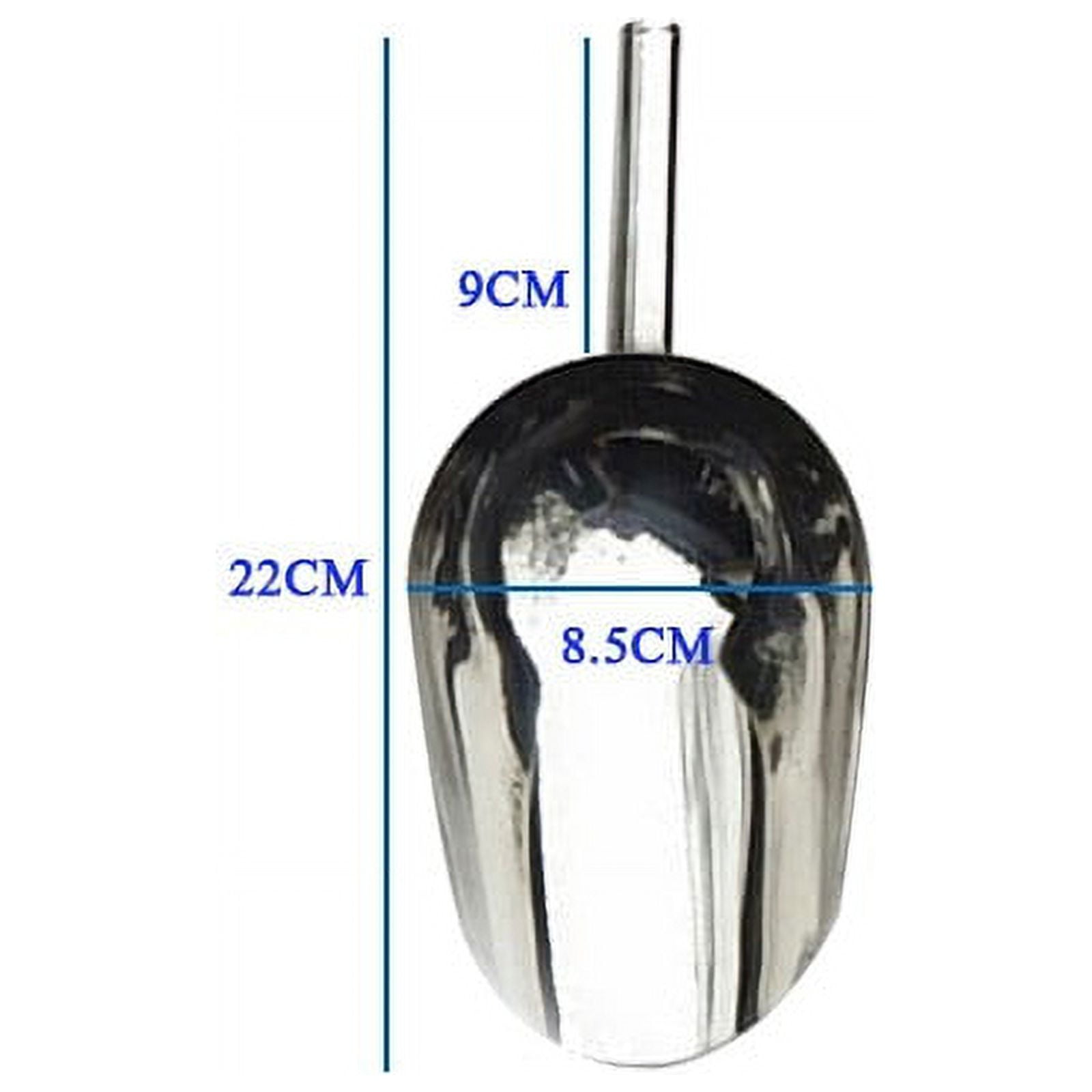 Mosiee Ice Cube Scoop For Freezer Stainless Steel Ice Scoops Shovel For ...