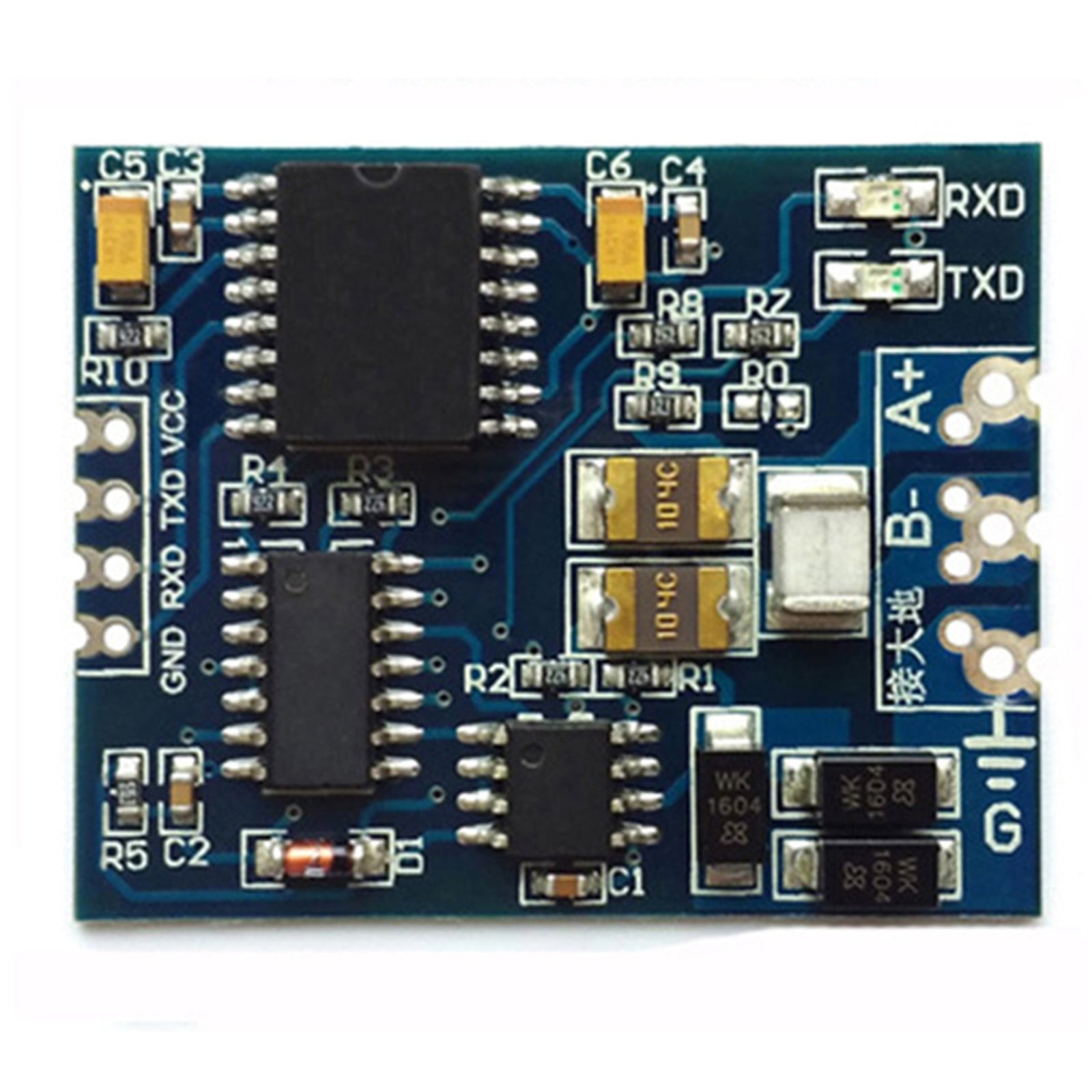 Mosiee Isolated Ttl To Rs485 Module Signal Microcontroller Serial Port Uart Protection - Walmart.com
