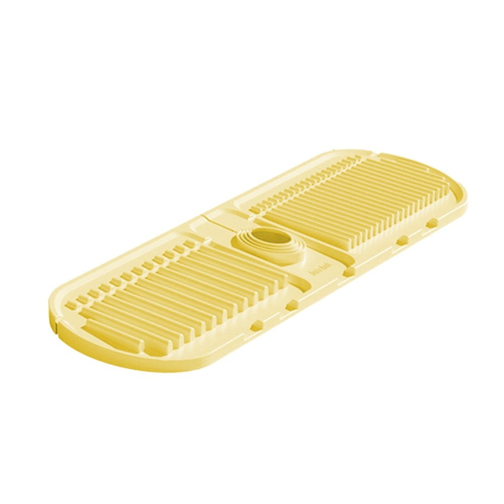 Mosiee Kitchen Sink Splash Silicone Faucet Mat Handle Drip Catch Tray ...