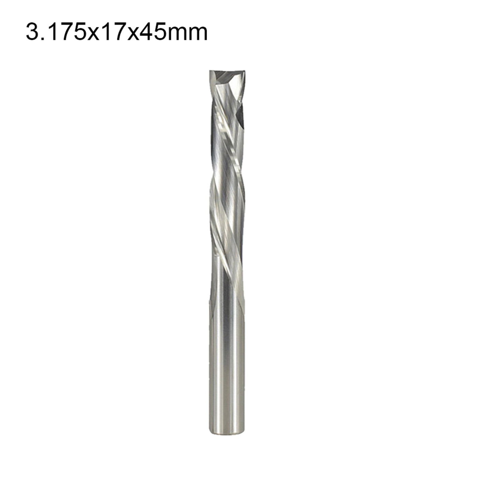 Mosiee Milling Cutter Two Flute Compression Up/Down Cut Spiral Router ...