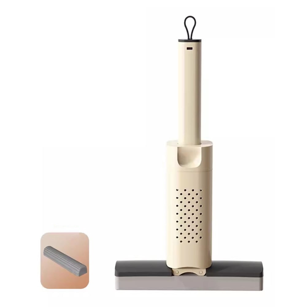 Mosiee Mop Self Squeezing Mop,Foldable Hand-Washable Mini Mop Kitchen ...