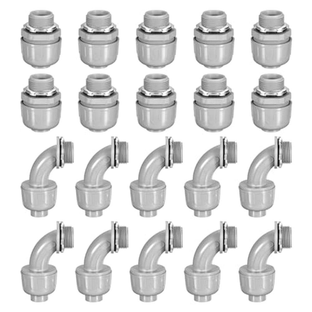 Mosiee Npt Waterproof Connector Pvc Electrical Conduit Flexible ...